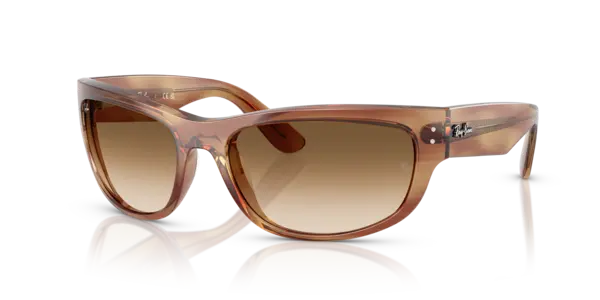 Ray-ban Sunglasses - Striped Brown