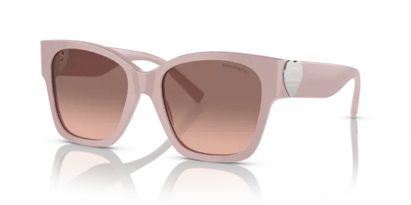 Tiffany & Co. Full Rim Square Frame Sunglasses - Vieux Rose