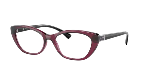 VOGUE Eyeglasses Vo5425b - Transparent Dark Cherry