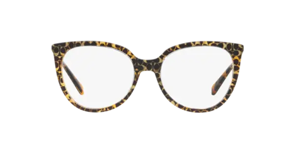 COACH Eyeglasses - Spotty Tortoise Signature C