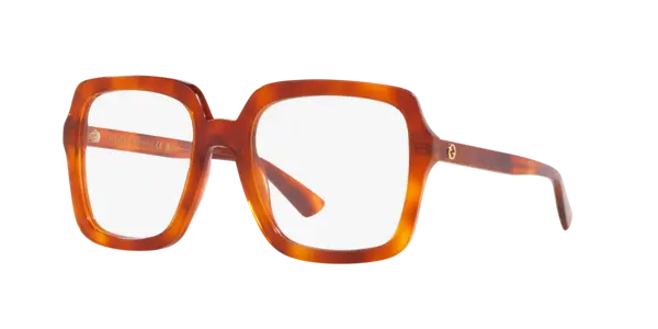 Gucci Square Frame Eyeglasses - Écaille De Tortue