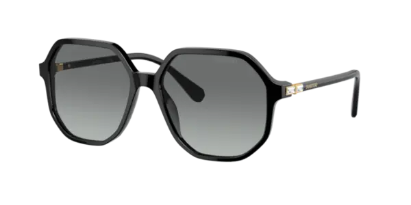 SWAROVSKI Sk6003 Sunglasses - Black