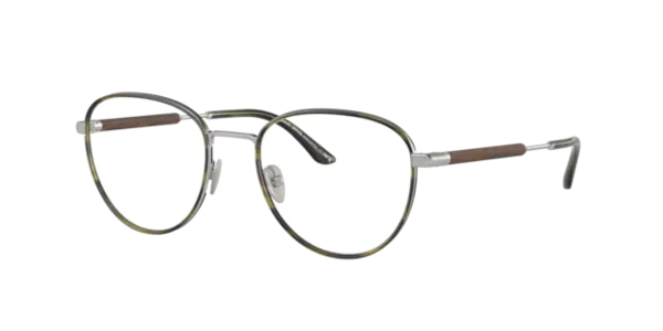 Giorgio Armani Ar5137j Eyeglasses - Matte Silver