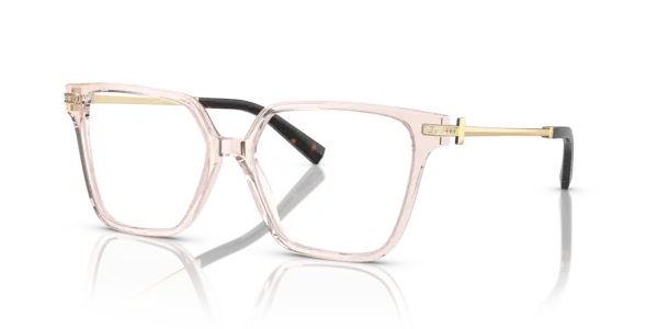 Tiffany & Co. Square Eyeglasses - Nude Crystal