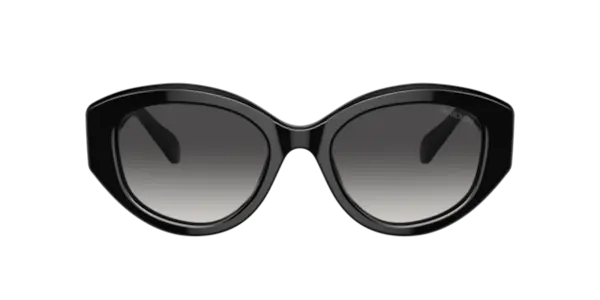 SWAROVSKI Irregular Sunglasses - Black