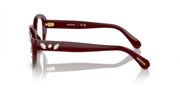 SWAROVSKI Sk2006 Eyeglasses - Red Burgundy