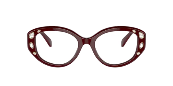 SWAROVSKI Sk2006 Eyeglasses - Red Burgundy