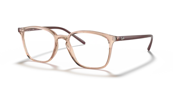 Ray-ban Full Rim Eyeglasses - Marrón Claro