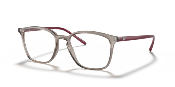Ray-ban Full Rim Eyeglasses - Transparent Gris