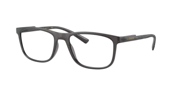 Dolce & Gabbana Rectangle Eyeglasses - Transparent Gray