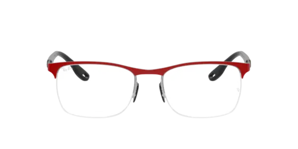 Ray-ban Scuderia Ferrari Collection Eyeglasses - Red