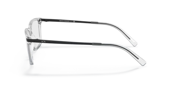 Armani Exchange Ax3077 Eyeglasses - Crystal
