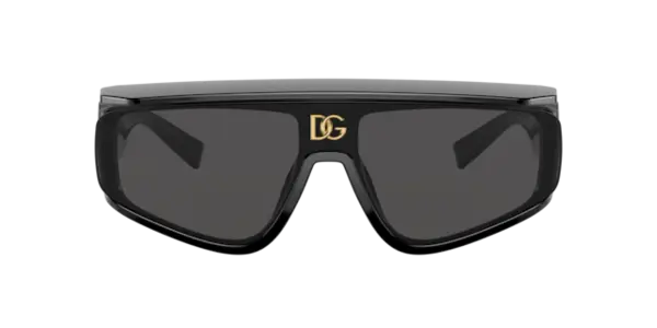 Dolce & Gabbana Rectangle Sunglasses - Black