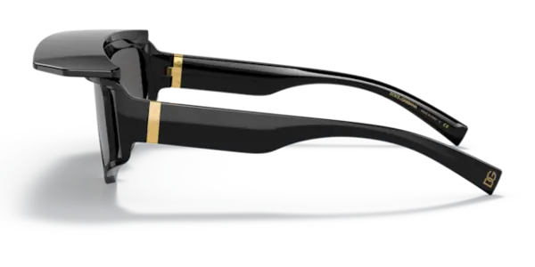 Dolce & Gabbana Rectangle Sunglasses - Black