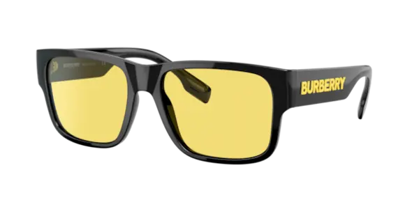 Burberry Knight Square Frame Sunglasses - Black
