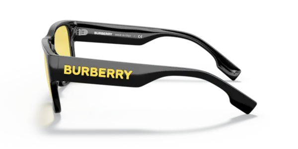 Burberry Knight Square Frame Sunglasses - Black