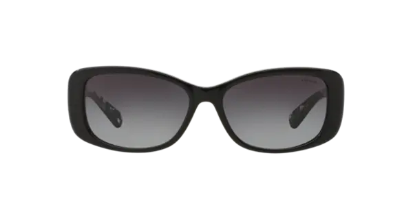 COACH Rectangle Full Rim Sunglasses - Black
