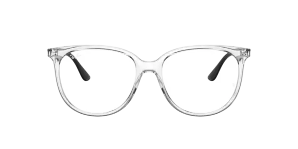 Ray-ban Full Rim Square Eyeglasses - Transparent