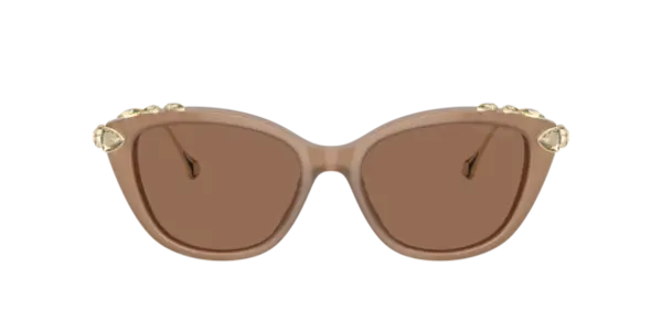 SWAROVSKI Full Rim Cat Eye Sunglasses - Opal Beige