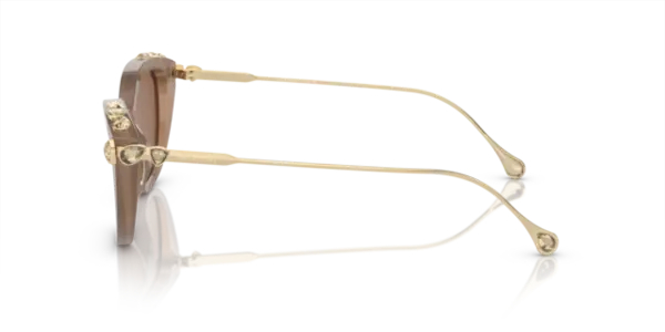 SWAROVSKI Full Rim Cat Eye Sunglasses - Opal Beige