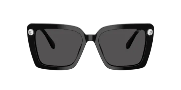 SWAROVSKI Square Frame Sunglasses - Black