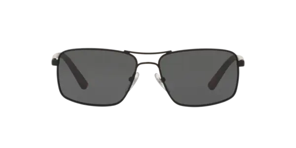SFEROFLEX Rectangle Full Rim Sunglasses - Black