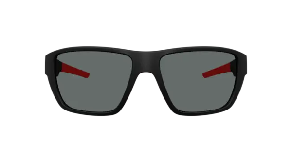 SCUDERIA FERRARI Rectangle Sunglasses - Matte Black