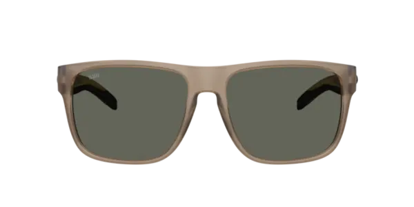 COSTA DEL MAR Square Sunglasses - Matte Brown Smoke