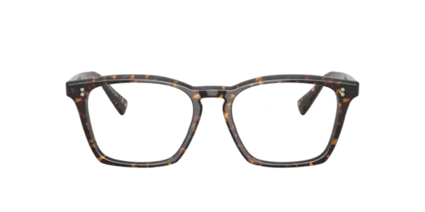 Oliver Spencer Rectangle Eyeglasses - Atago Tortoise