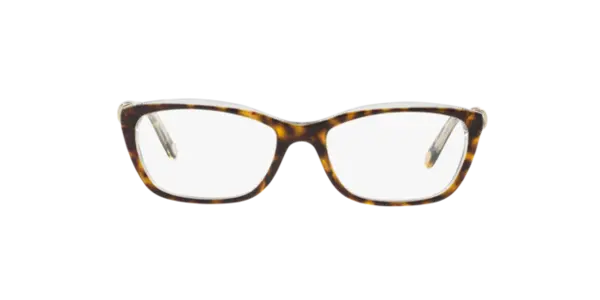 Tiffany & Co. Tf2074 Eyeglasses - Havana On Transparent
