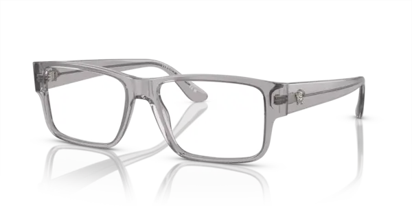 Versace Ve3342 Eyeglasses - Gris Traslúcido