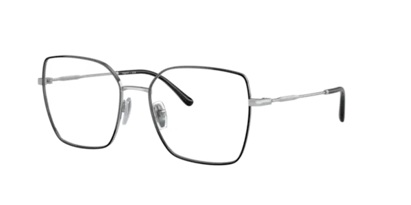 VOGUE Irregular Eyeglasses - Top Black,silver