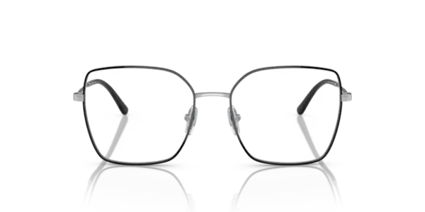 VOGUE Irregular Eyeglasses - Top Black,silver