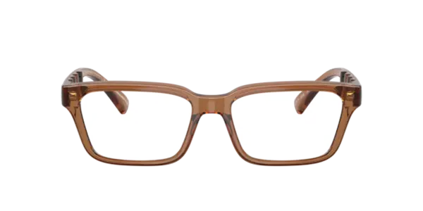 Armani Exchange Ax3116 Eyeglasses - Shiny Transparent Brown