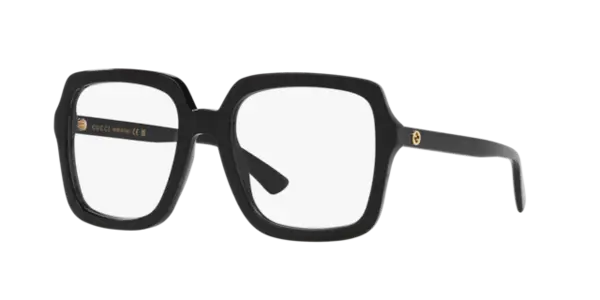 Gucci Rectangle Eyeglasses - Noir
