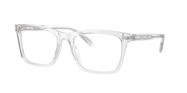COACH Square Optical Glasses - Transparent Clear