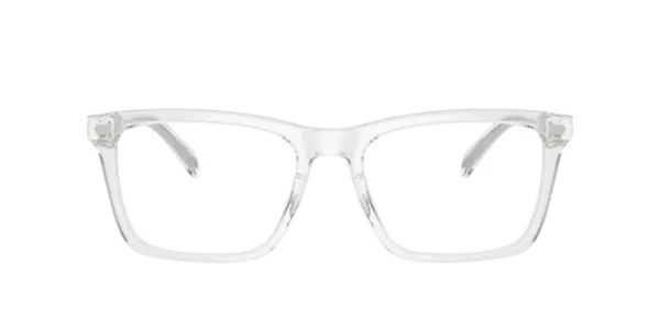 COACH Square Optical Glasses - Transparent Clear