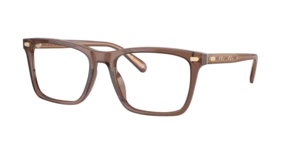 COACH Square Optical Glasses - Transparent Pecan