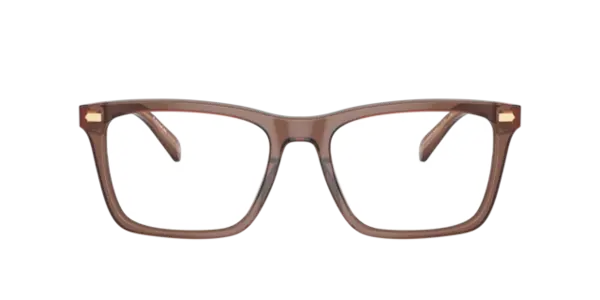 COACH Square Optical Glasses - Transparent Pecan