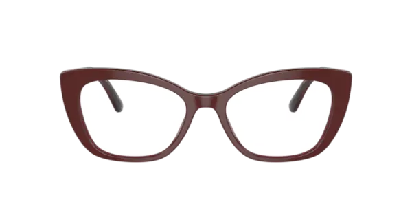 Dolce & Gabbana Dg3360 Eyeglasses - Bordeaux,transparent Bordeaux