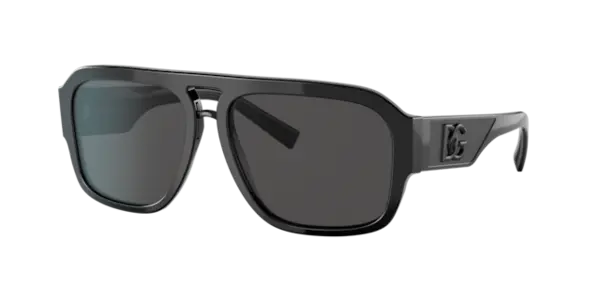 Dolce & Gabbana Pilot Sunglasses - Black