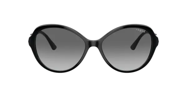 VOGUE Butterfly Sunglasses - Black