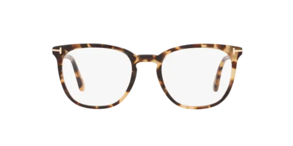 TOM FORD Irregular Eyeglasses - Tortoise
