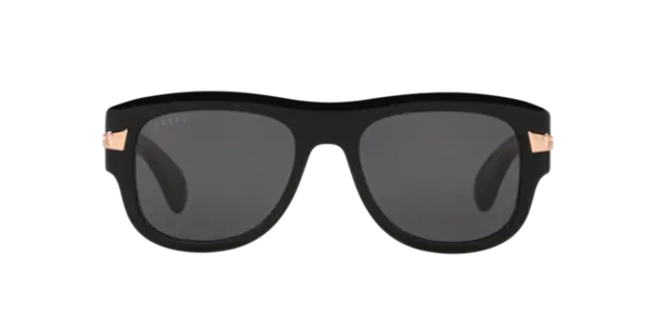 Gucci Rectangle Sunglasses - Black