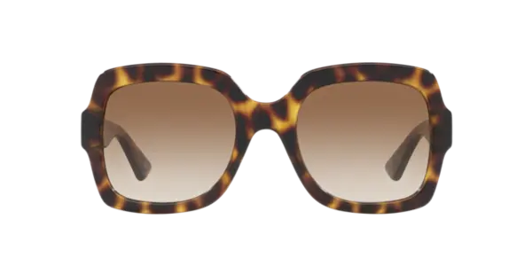 Gucci Rectangle Frame Sunglasses - Tortoise