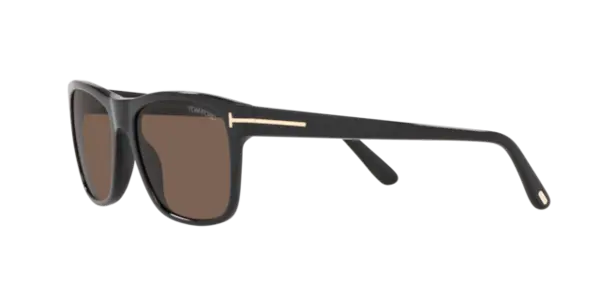 TOM FORD Rectangle Sunglasses - Noir Brillant