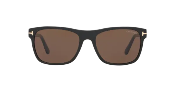 TOM FORD Rectangle Sunglasses - Noir Brillant