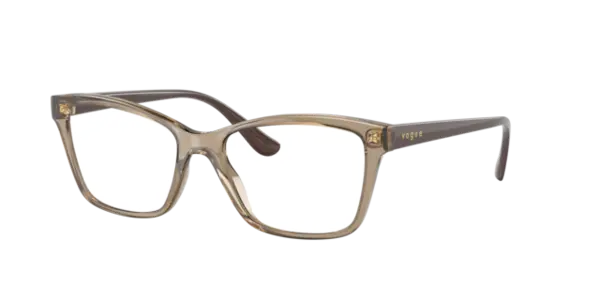 VOGUE Eyewear Optical Glasses - Transparent Brown