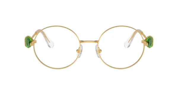 SWAROVSKI Round Eyeglasses - Gold