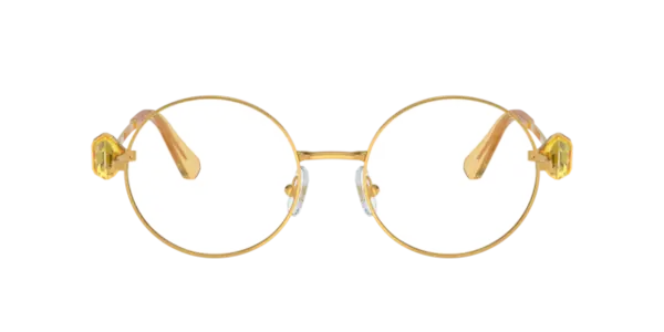 SWAROVSKI Round Eyeglasses - Yellow